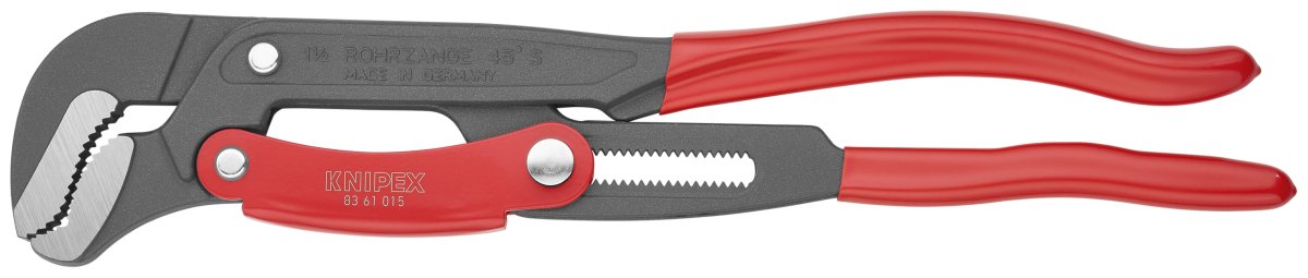 Knipex Rapid Adjust Swedish Pipe Wrench Pliers S-Type 16 1/2" 83 61 01
